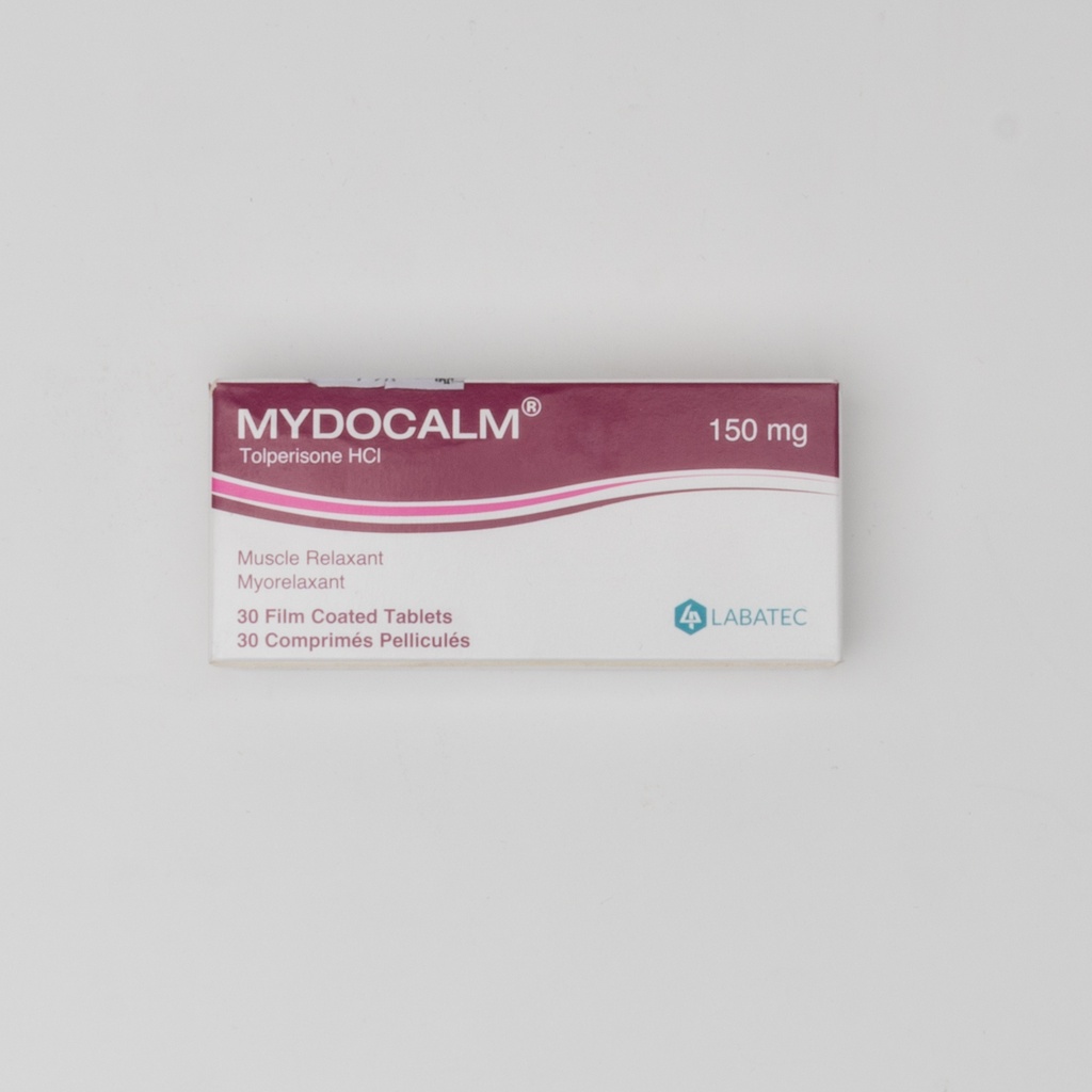MYDOCALM 150 MG TABLET 30S- | Pharmacy and More